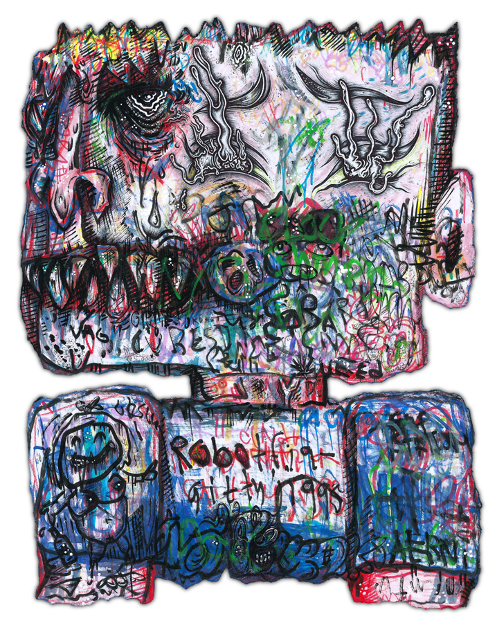 Featured Artist – Justin Aerni – Outsider Art Magazine