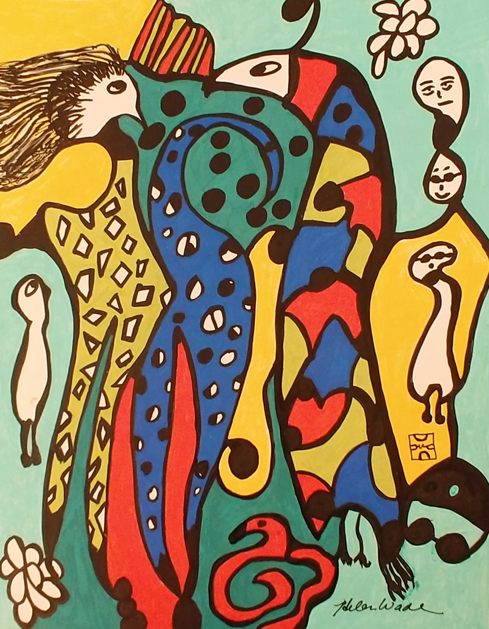 Featured Artist | Helen Wade – Outsider Art Magazine